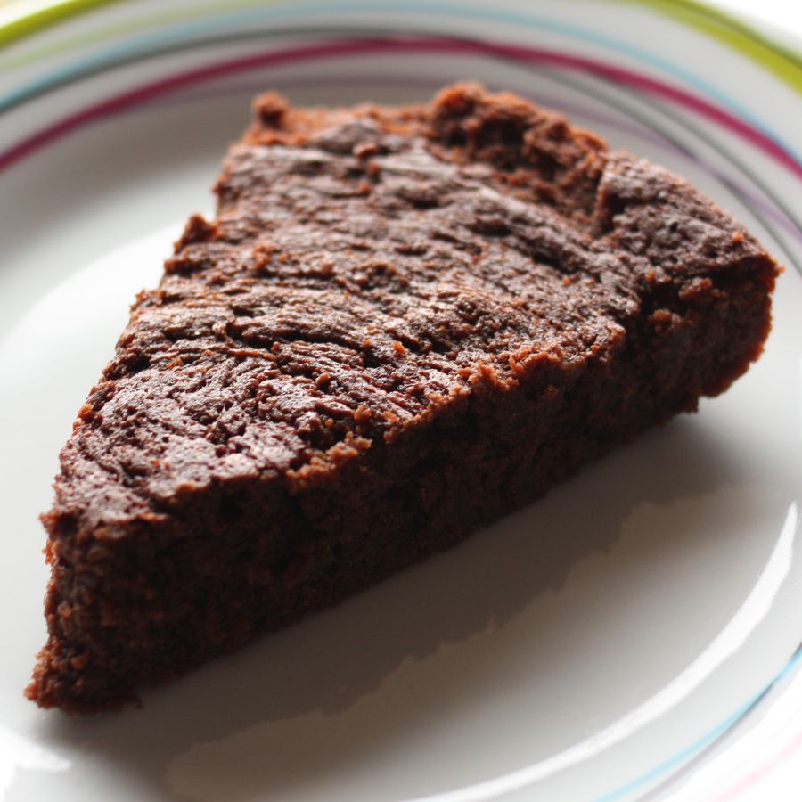 Fondant au chocolat avec sa crème